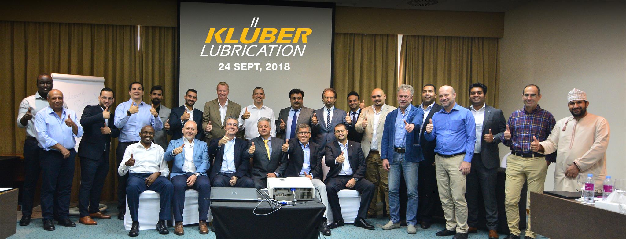 Channel Partners Sales Meeting with Kluber Lubrication – ORCHEM